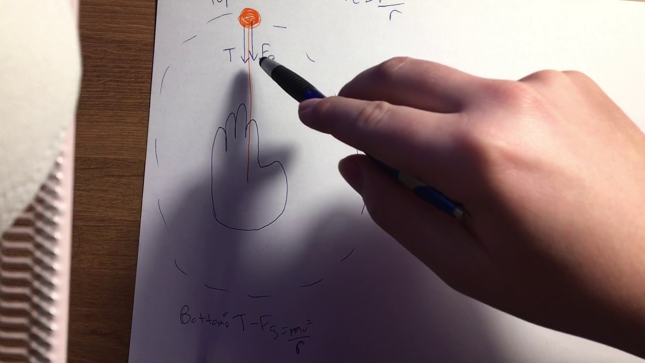 Vertical Loops drawing FBD/centripetal force - YouTube