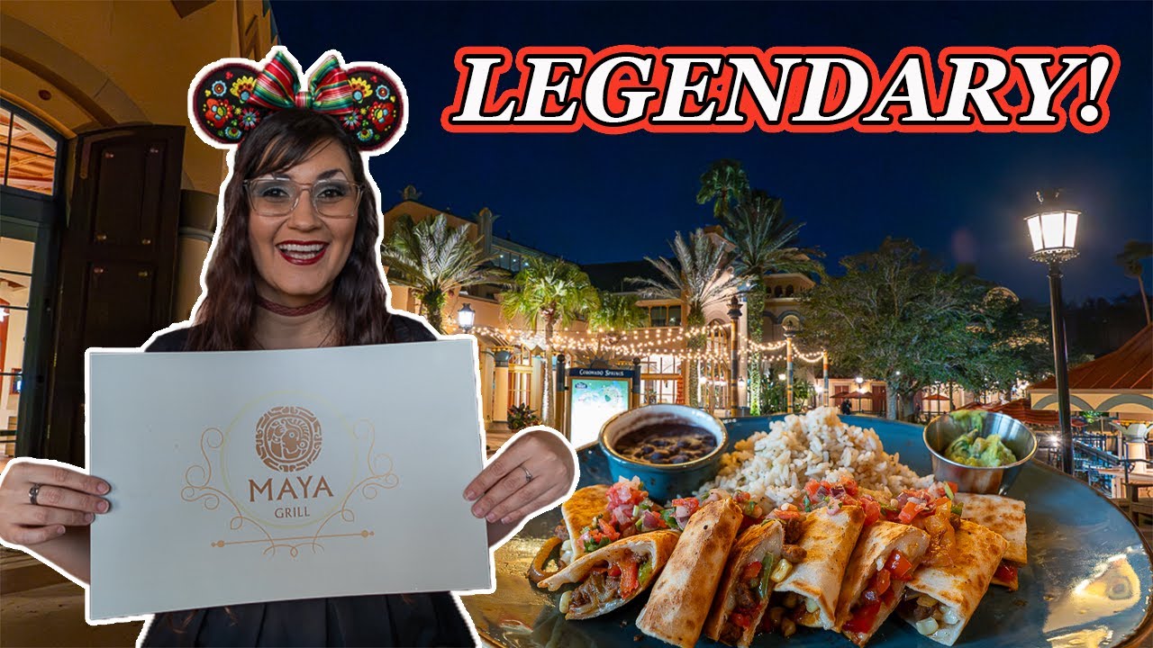 Maya Grill mythical meals 🪅 Disney World Coronado Springs food review ...