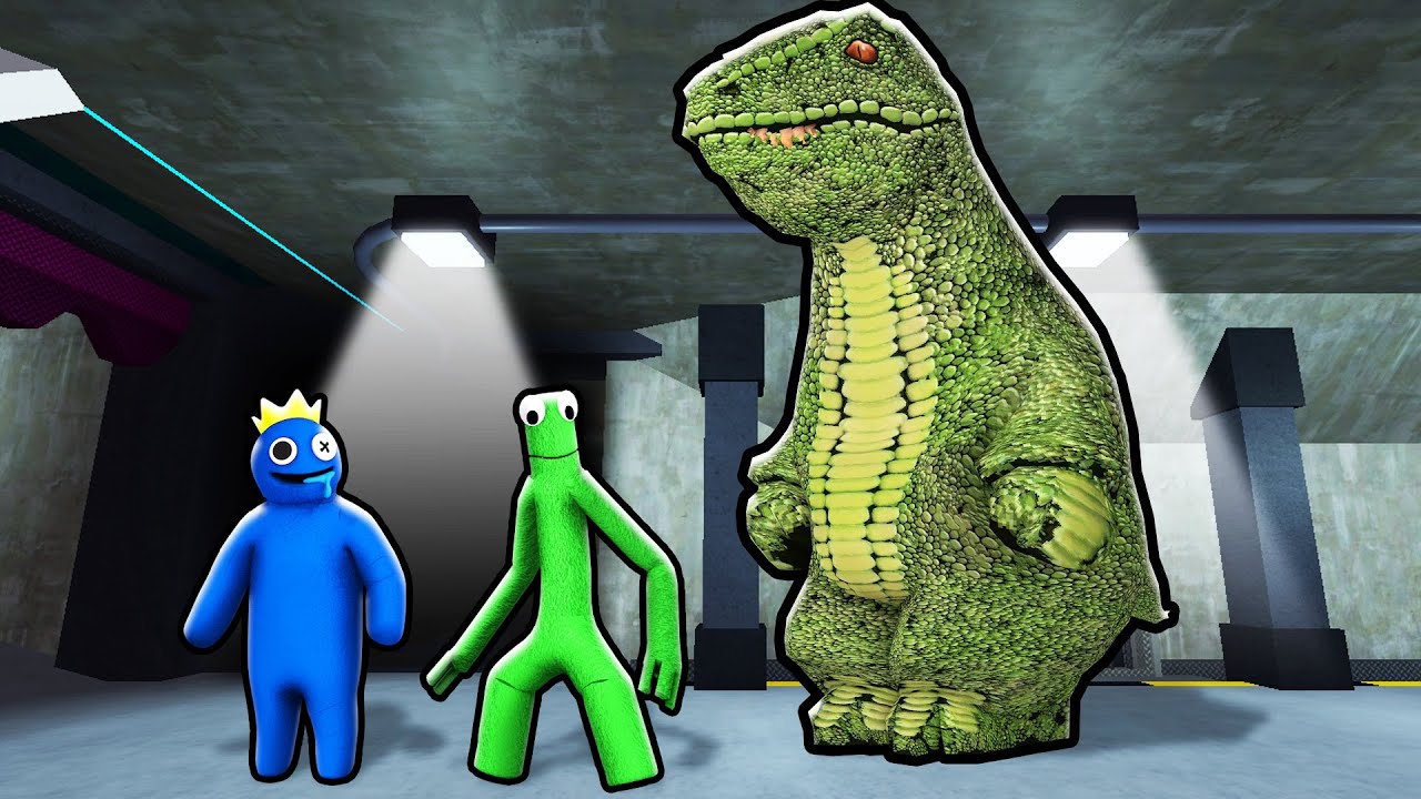Rainbow Friends, But I'm a DINOSAUR! - YouTube