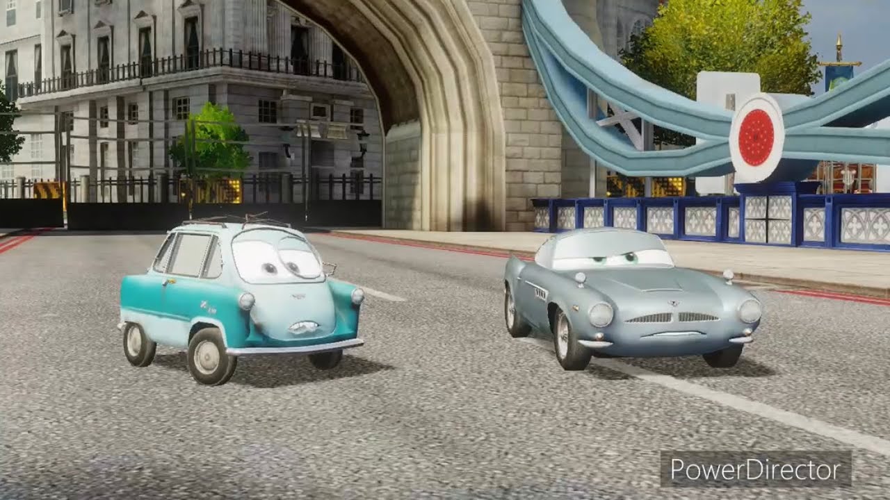 Cars 2 the video game #205 Finn McMissle and Professor Z- Clearance ...