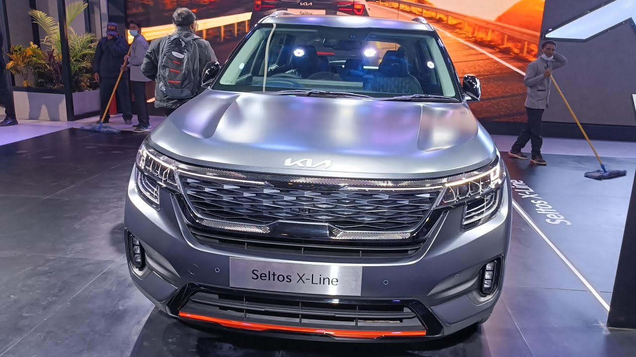KIA Seltos X LINE 2023 || Kia Seltos matte finish 2023 || KIA Seltos ...