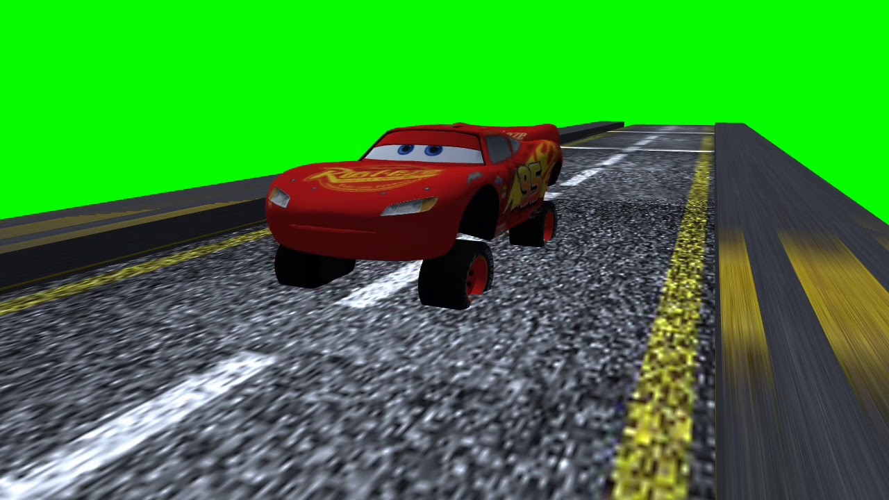 (prisma3d/cars) mcqueen test model 3d #shorts - YouTube