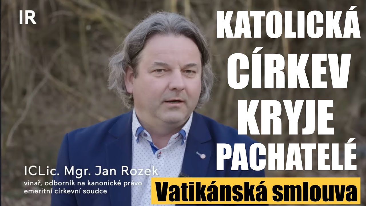 Církev kryje pachatele zneužívání | Jan Rozek (1 část) - YouTube