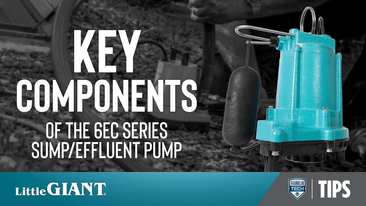 6 Key Components of the Little Giant 6EC Series Sump Pump - YouTube