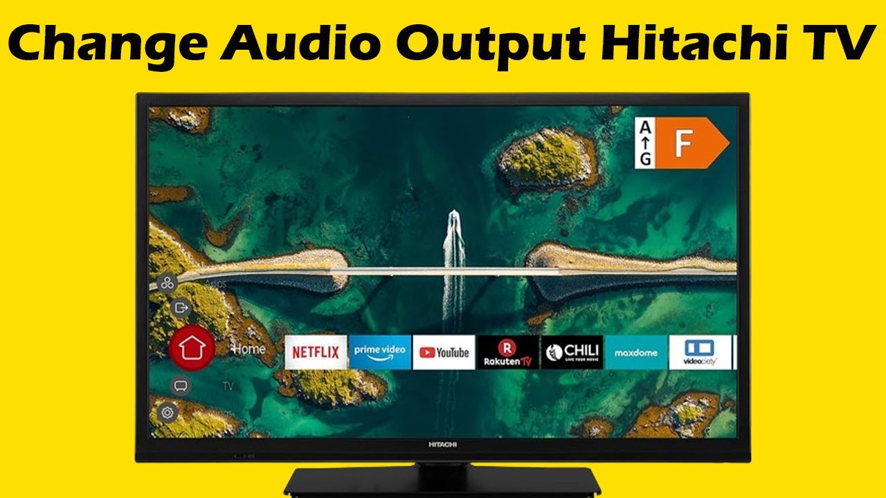 How to change audio output on Hitachi Smart TV UK - YouTube