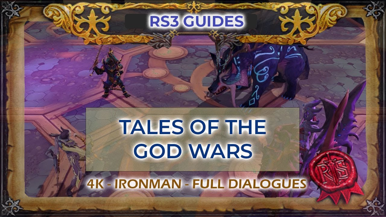 RS3: Tales of the God Wars Guide 2022 | Ironman Combat Guide | Full ...