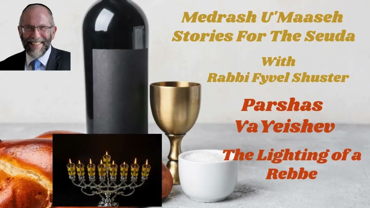 Stories For The Seuda - Chanukah - The Lighting Of A Rebbe - JewishTidbits