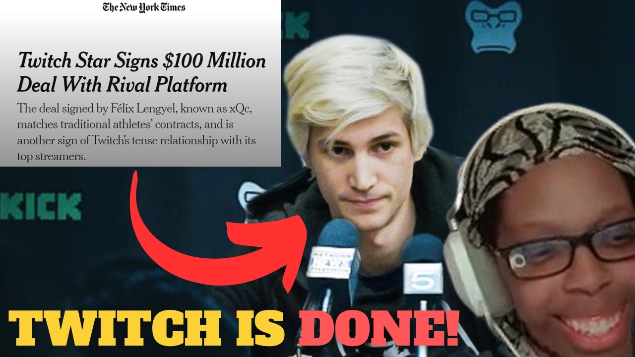 XQC Signed to KICK For $100 Million | Twitch vs Kick Debate | #ITBNews ...