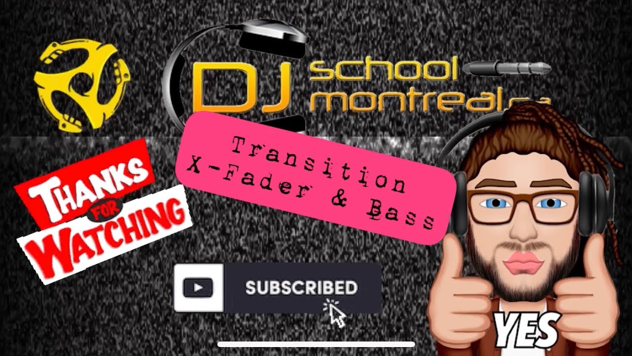 Transition / X-fader & Bass fréquence. XDJ-RX 3 tutoriel pour dj ...