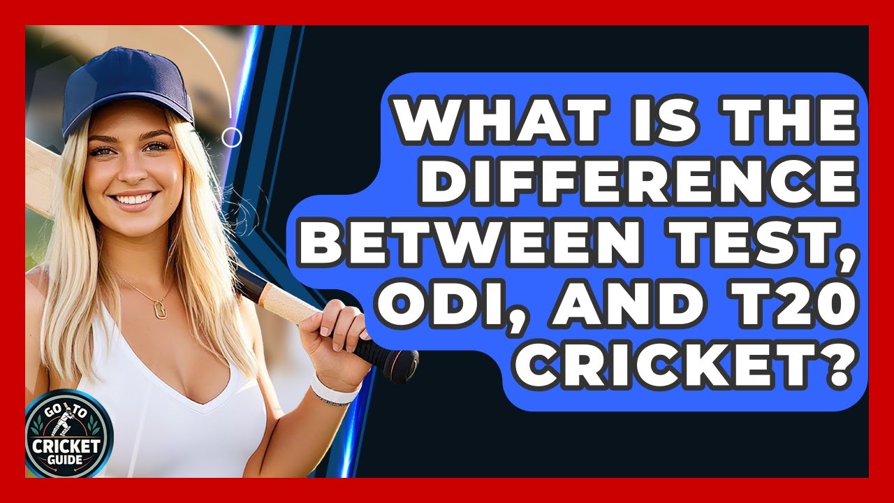 What Is The Difference Between Test, ODI, And T20 Cricket? - Go-To ...