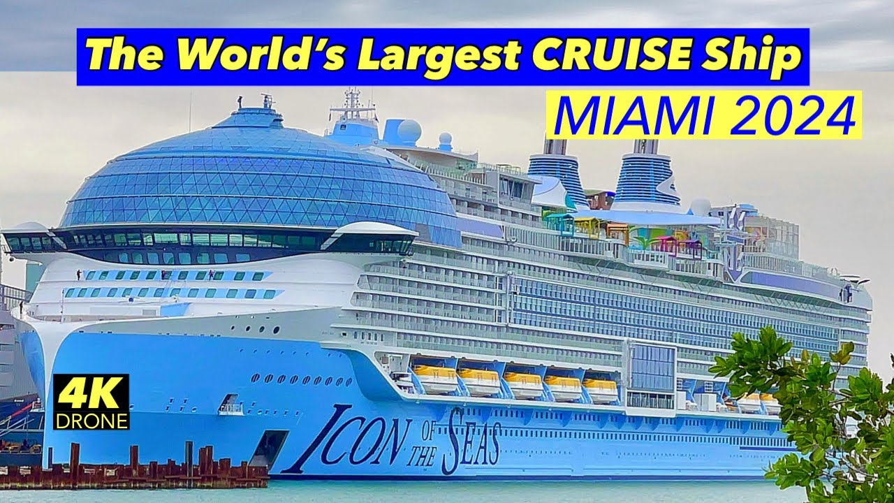 Arrives in Miami The WORLD's LARGEST Cruise Ship ICON of the SEAS ...