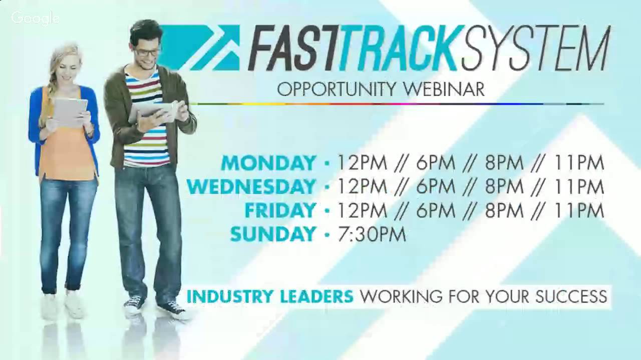 Sunday Fast Track System Webinar 10-18-15 - YouTube