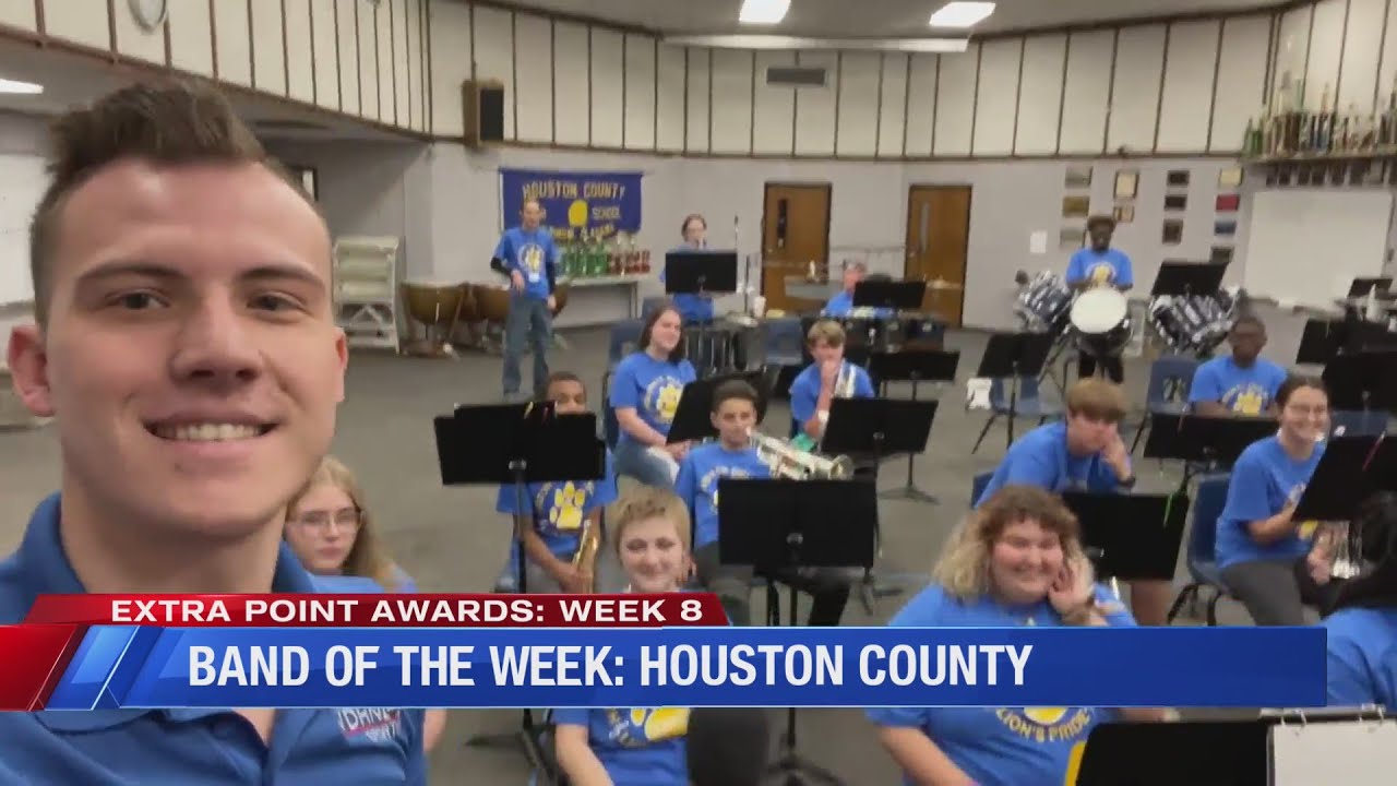 Extra Point: Week 8: Band of the Week: Houston County - YouTube