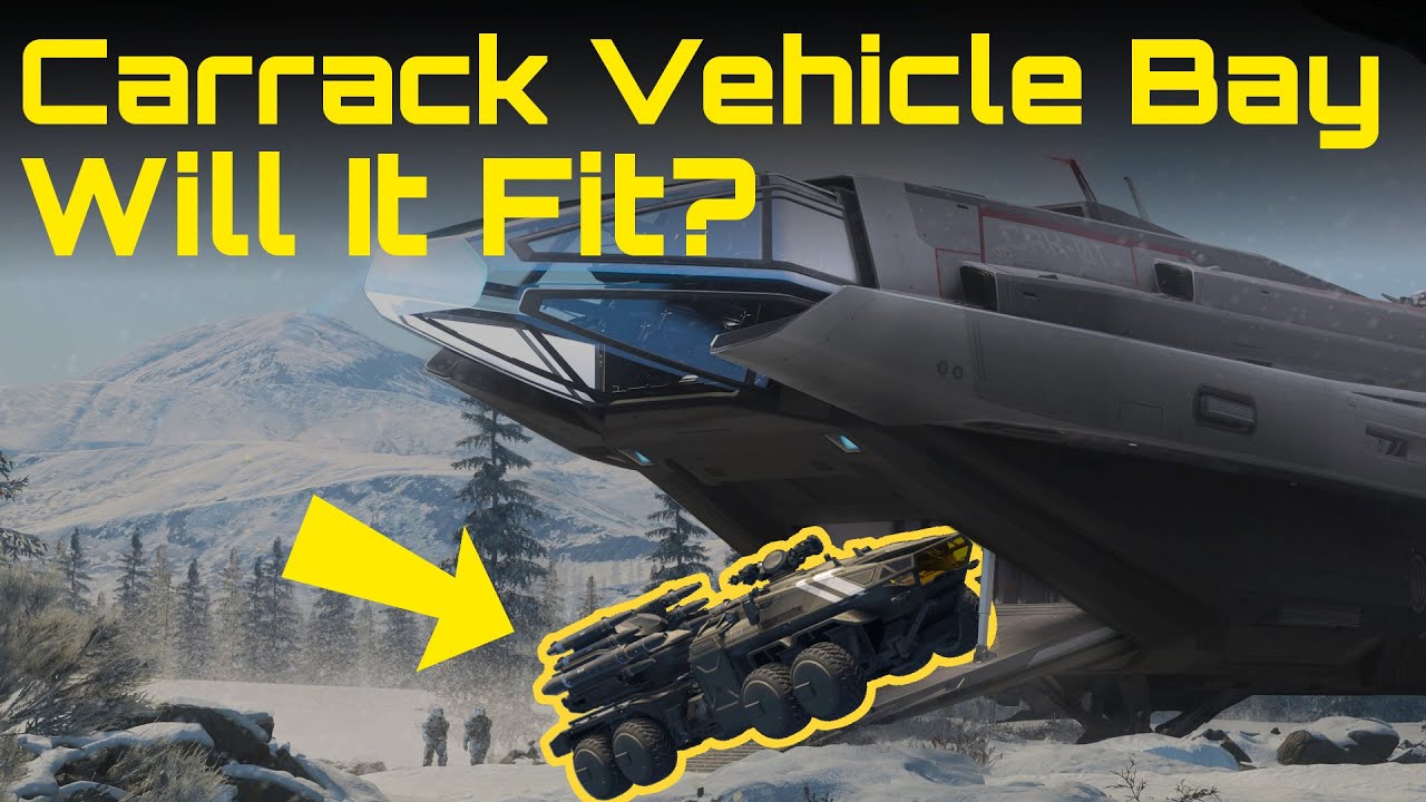 Star Citizen: Will It Fit? Carrack Vehicle Bay! - YouTube