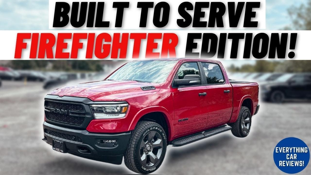 2022 RAM 1500 BIG HORN BUILT TO SERVE FIREFIGHTER EDITION! *Review ...