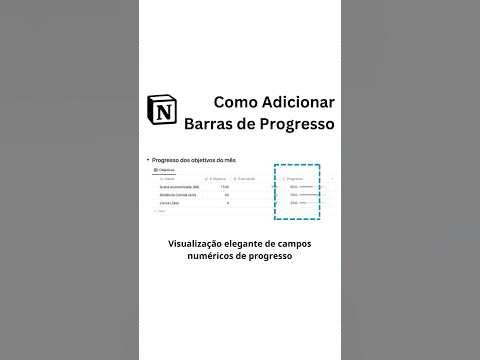 Notion Aesthetic: como usar Barras de Progresso (e Anéis de Progresso) - YouTube