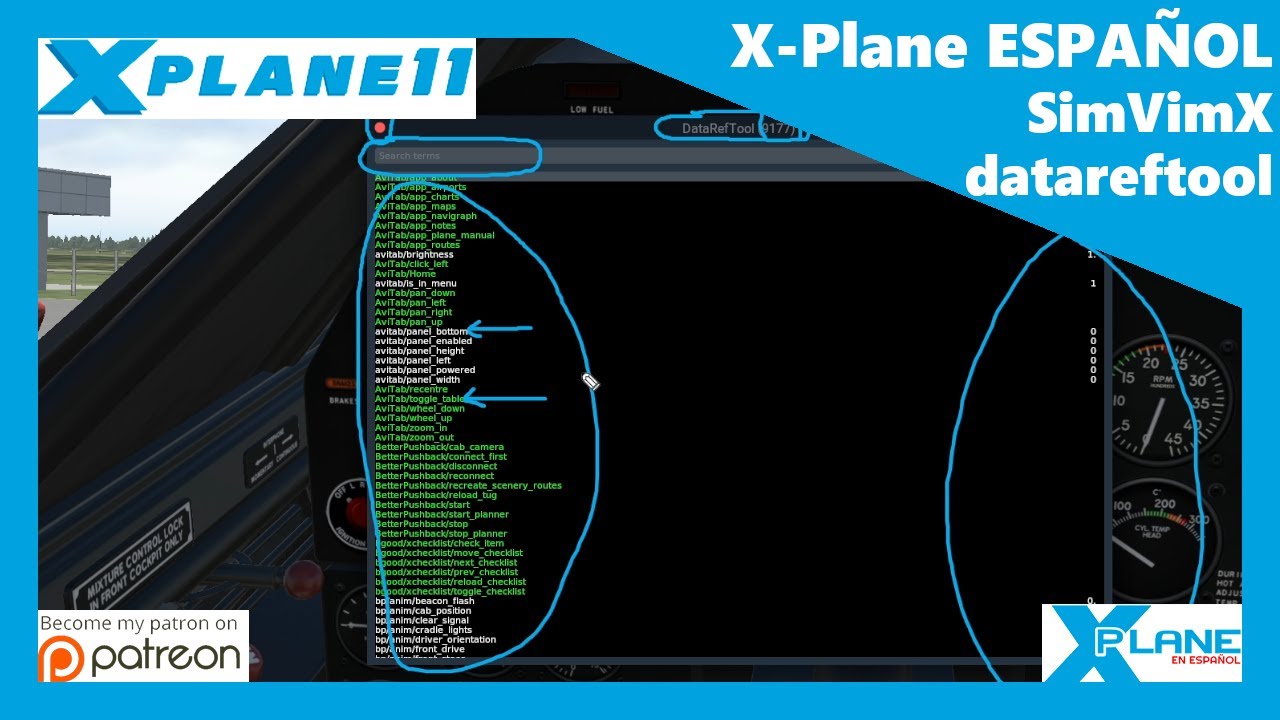 X-Plane Español | SimVimX | Datareftool 2022 - YouTube