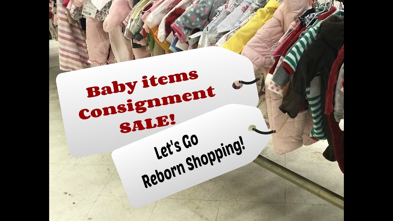 Baby Item Consignment Sale! Reborn Baby Doll Shopping! Find the Deals ...