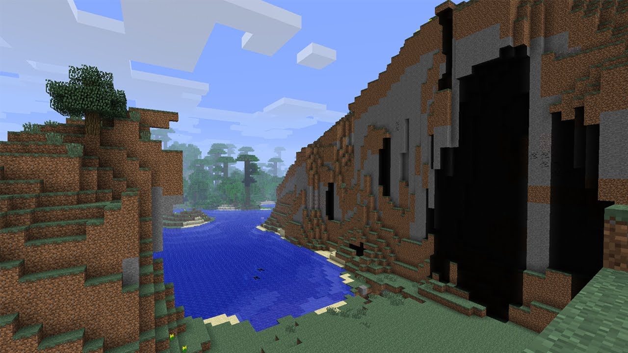 playing old minecraft - YouTube