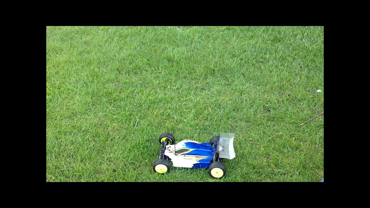Tamiya Leonis DB02 9T Brushless Motor - First Run - YouTube
