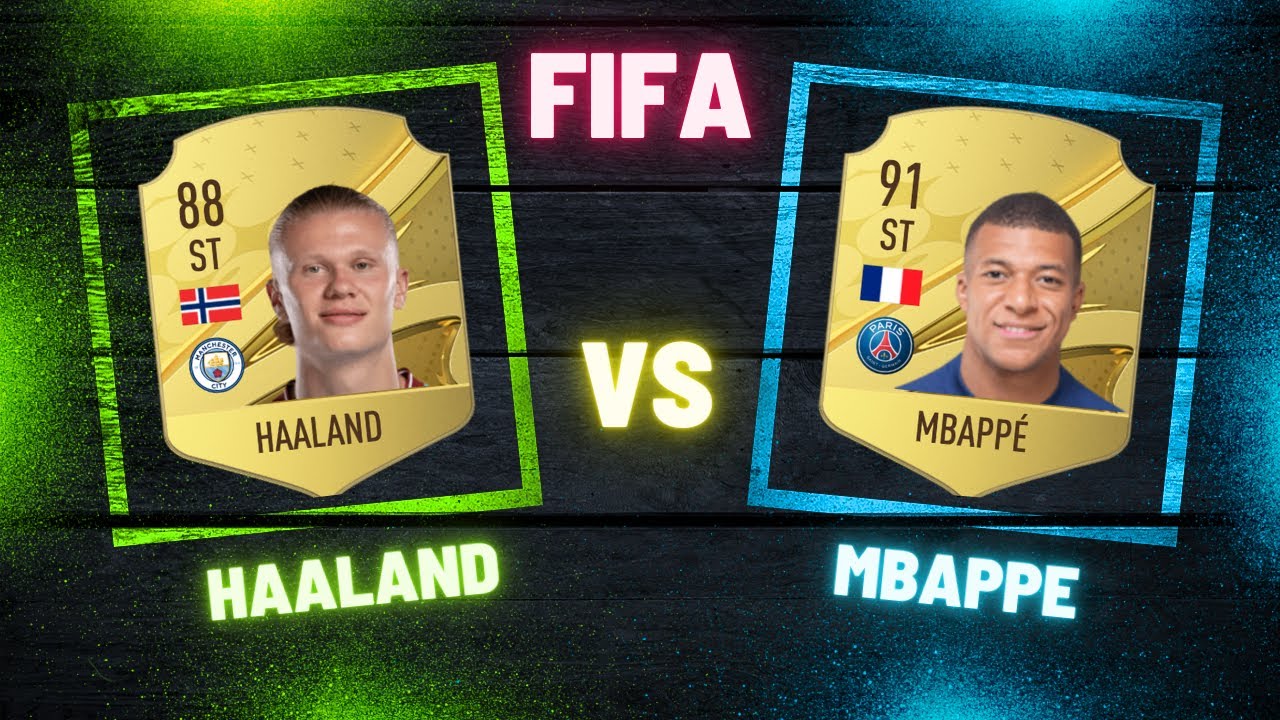 Mbappe 🆚 Haaland FIFA Rating Evolution! ⚽ (FIFA 17 - FIFA 23) - YouTube