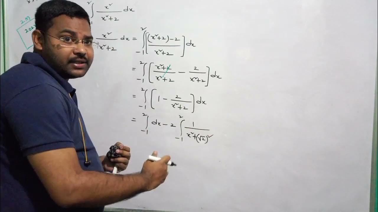 Problem on Integration@maths naresh eclass - YouTube
