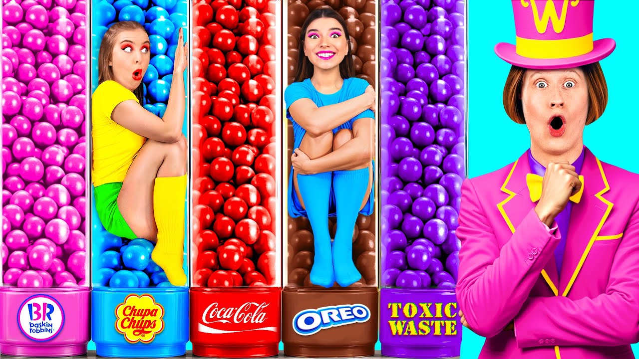 Saliendo de la Fábrica de Chocolate de Willy Wonka's por GoFun ...