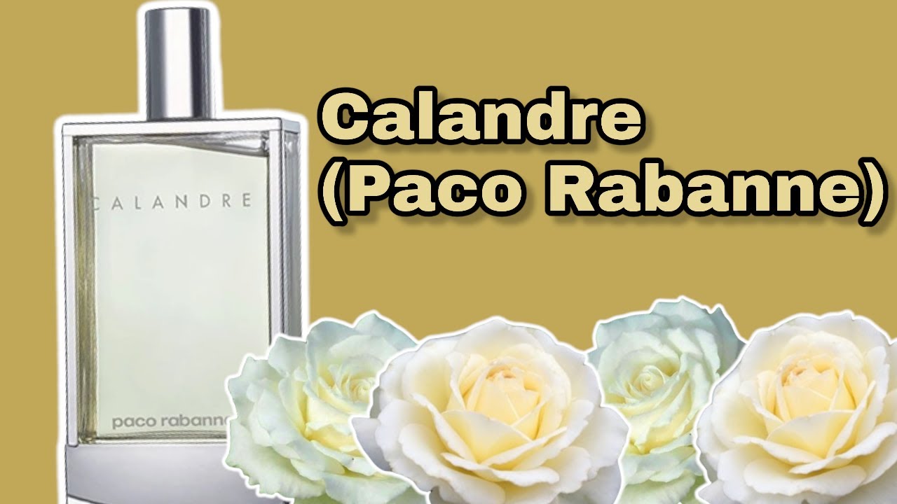 PERFUME CALANDRE ( PACO RABANNE ) RESENHA - YouTube