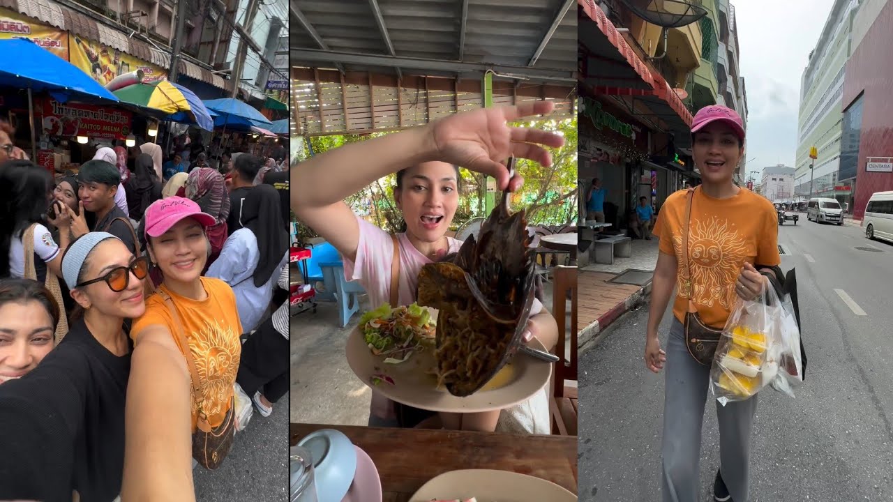 Fasha Sandha Makan Belangkas,Food Hunter Bersama Adik Beradik Di ...