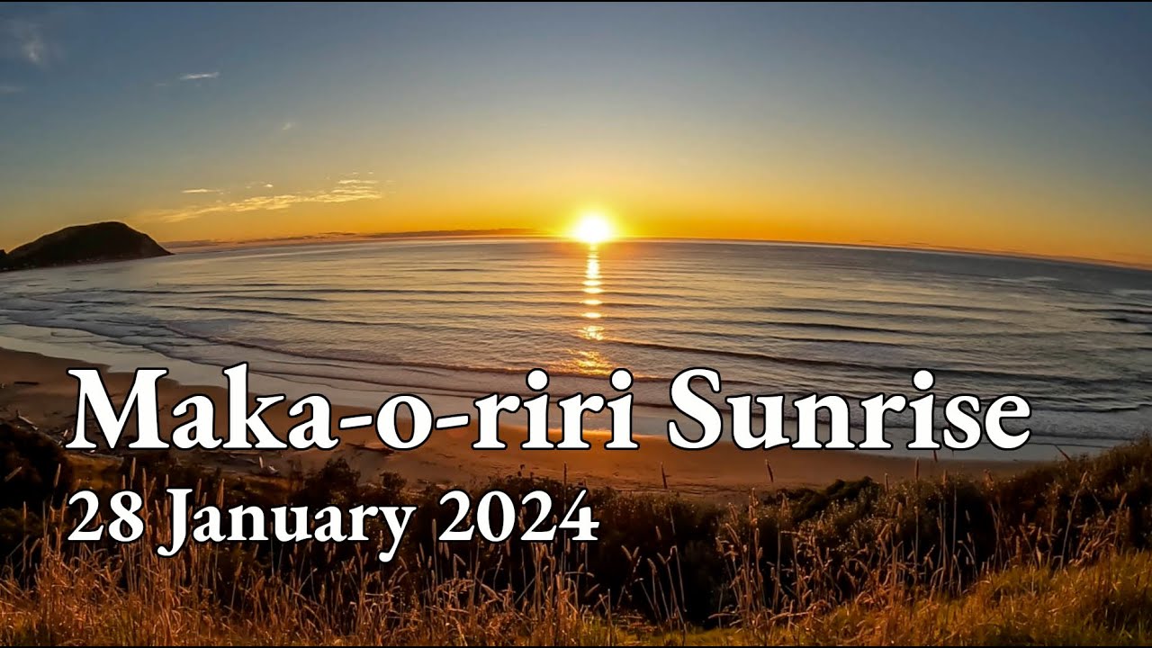 World's first sunrise, daily. Relax and watch the day dawn: 28 January ...