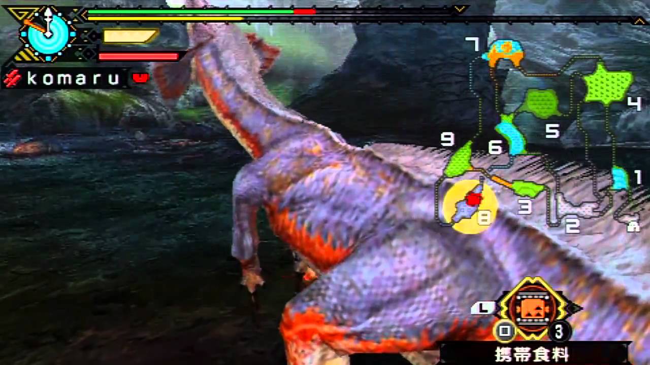 【PSP】 MHP3 - Training School Tutorial Quests - YouTube