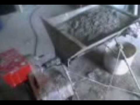 impastatrice autocostruita con pezzi di recupero - YouTube