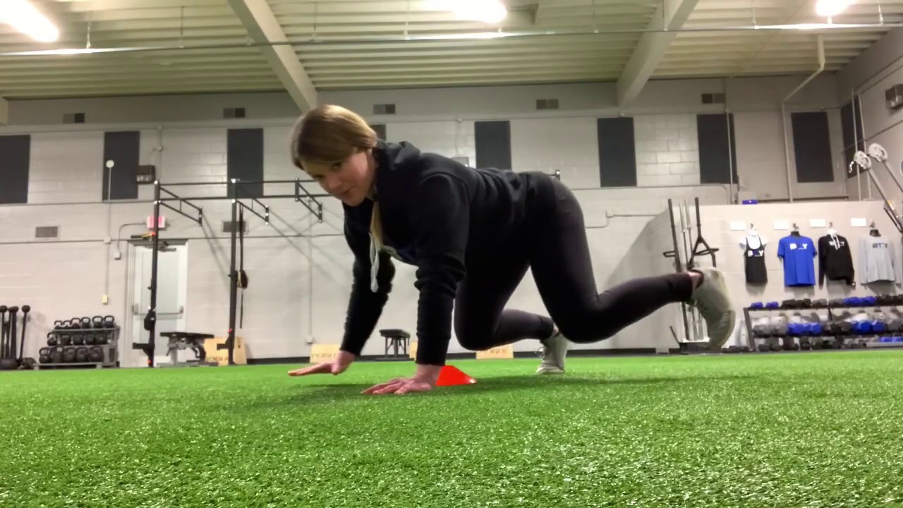 Bear Crawl Circle - YouTube