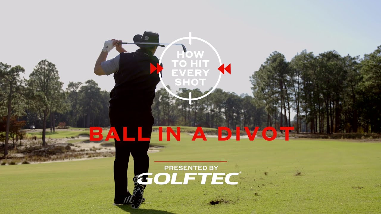 How to play from a divot in the fairway - YouTube