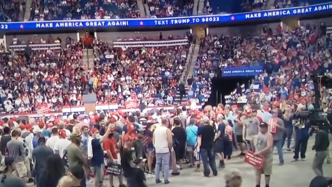 The best part of Trump's rally in Tulsa - YouTube