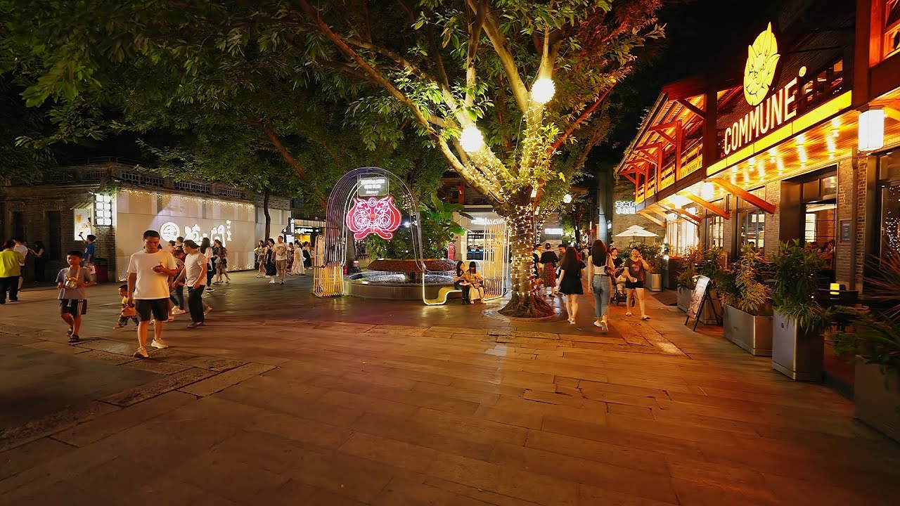 4K Foshan Walking Tour, Center of Lingnan culture, China丨City Sounds丨 ...