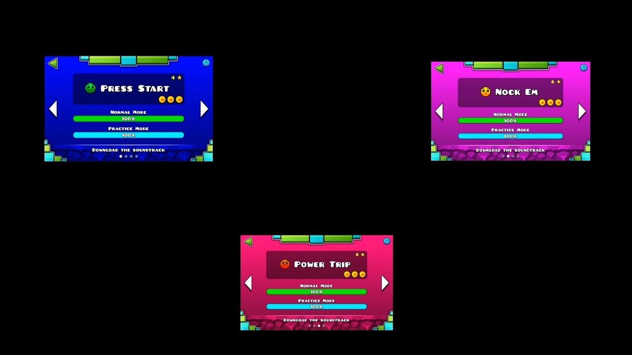 Geometry Dash Subzero "All Levels" 100% Complete (All Coins) (Reuploaded) - YouTube