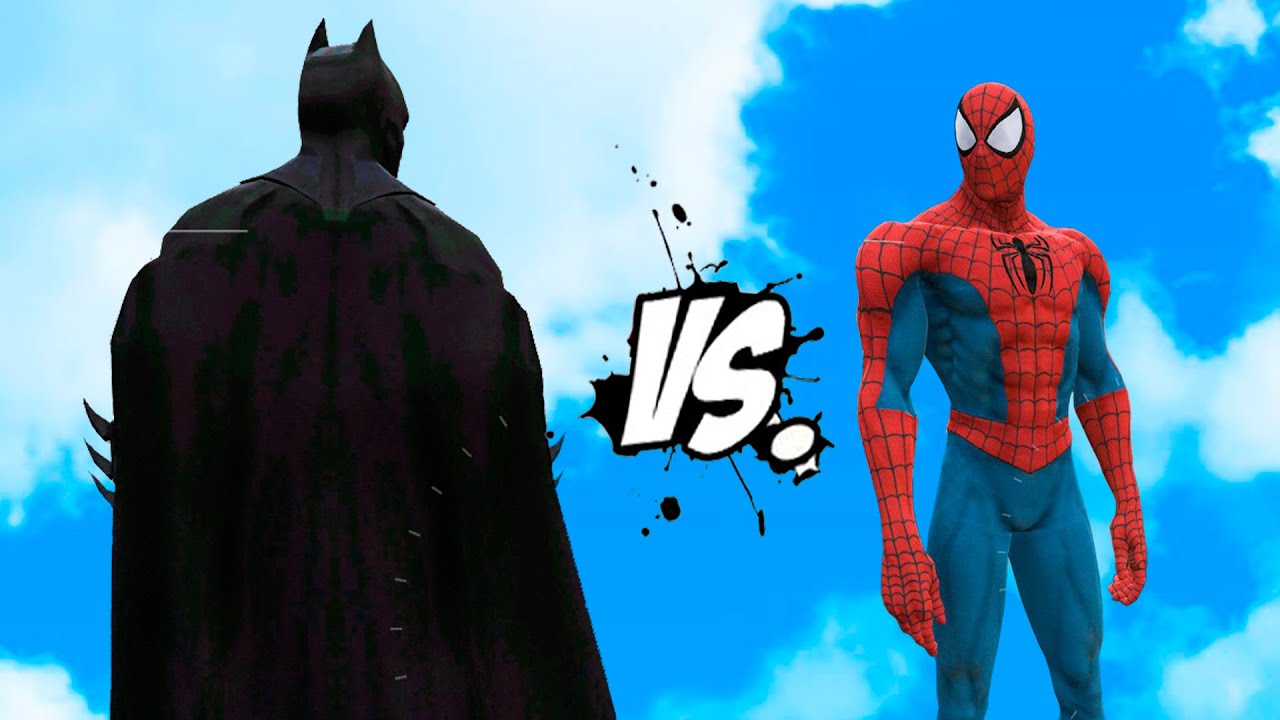 BATMAN vs SPIDER-MAN 🕷 (Muscle) - EPIC SUPERHEROES BATTLE - YouTube