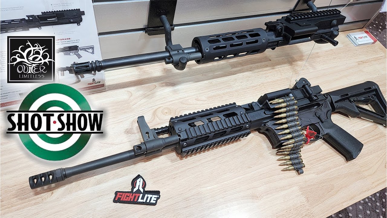 NEW!! Fightlite BELT-FED AR's | Shot Show 2025 - YouTube