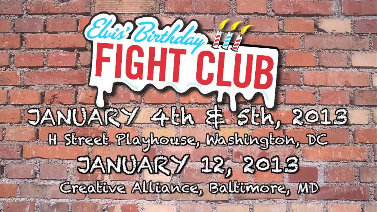 Elvis' Birthday Fight Club 2013 Preview - YouTube