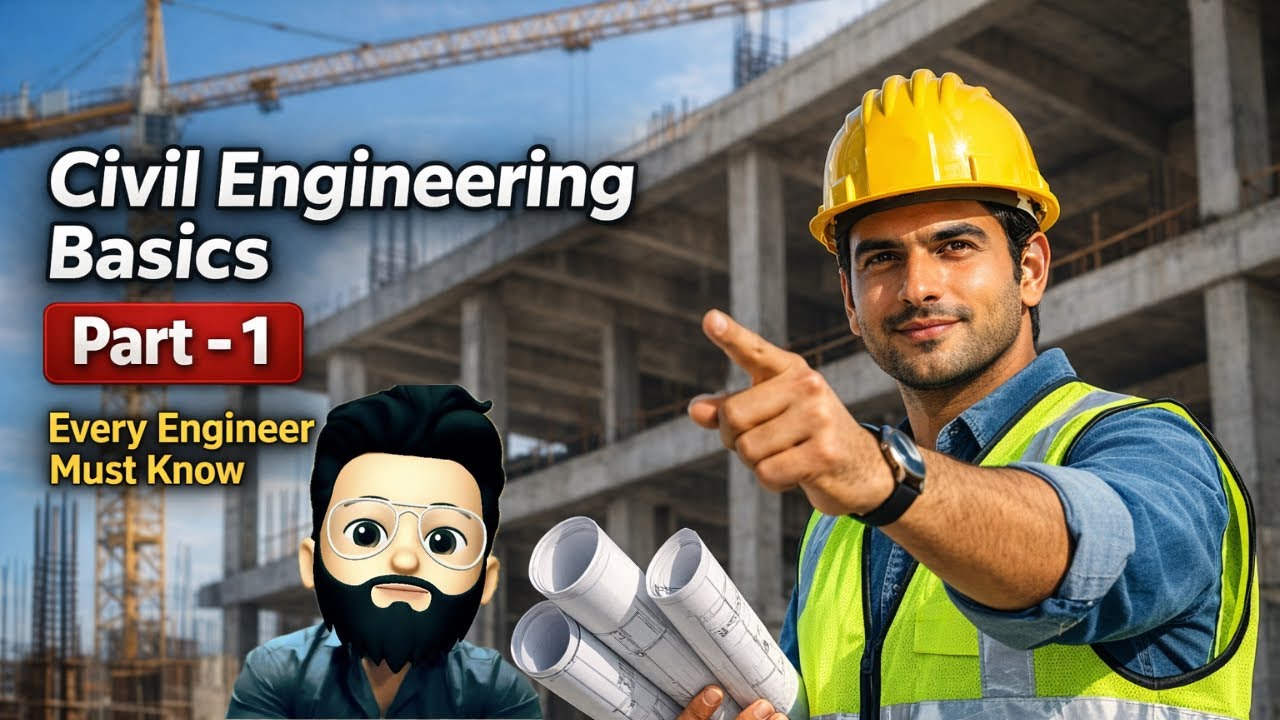 Civil Engineering Basic Knowledge – Part 1 (తెలుగు) | Civil Engineering ...
