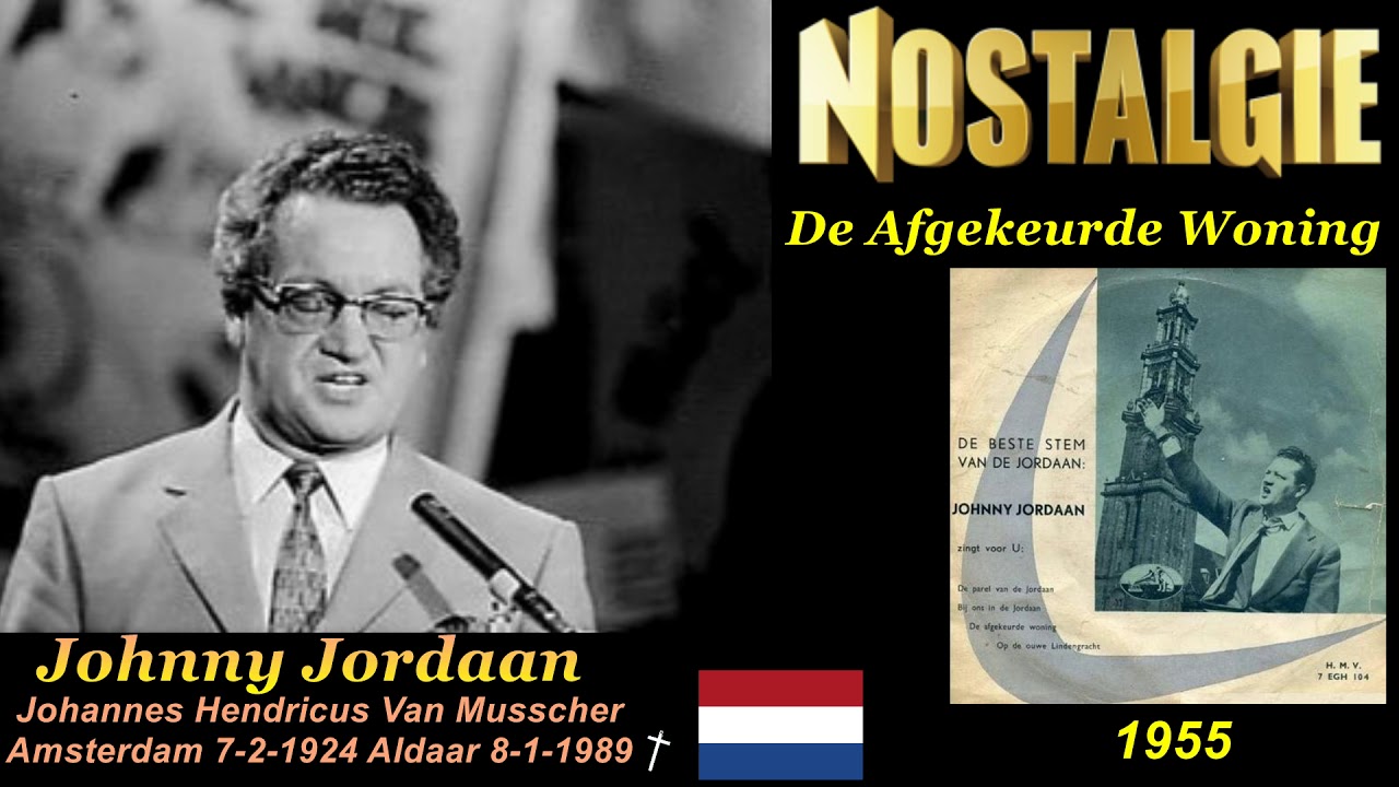 Johnny Jordaan De Afgekeurde Woning 1955 - YouTube
