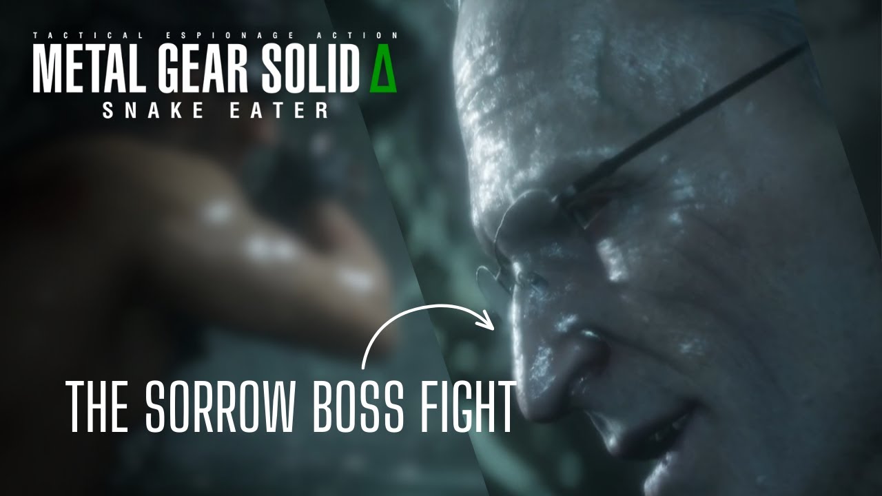 Metal Gear Solid Delta Walkthrough - The Sorrow Boss Fight - YouTube