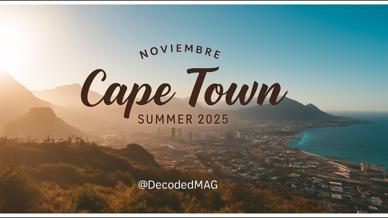 Summer Cape Town 2025 Decoded Noivembre - YouTube
