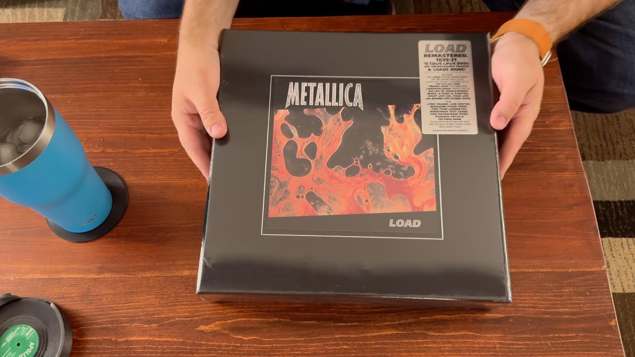 Metallica Load Deluxe Boxset Unboxing - YouTube