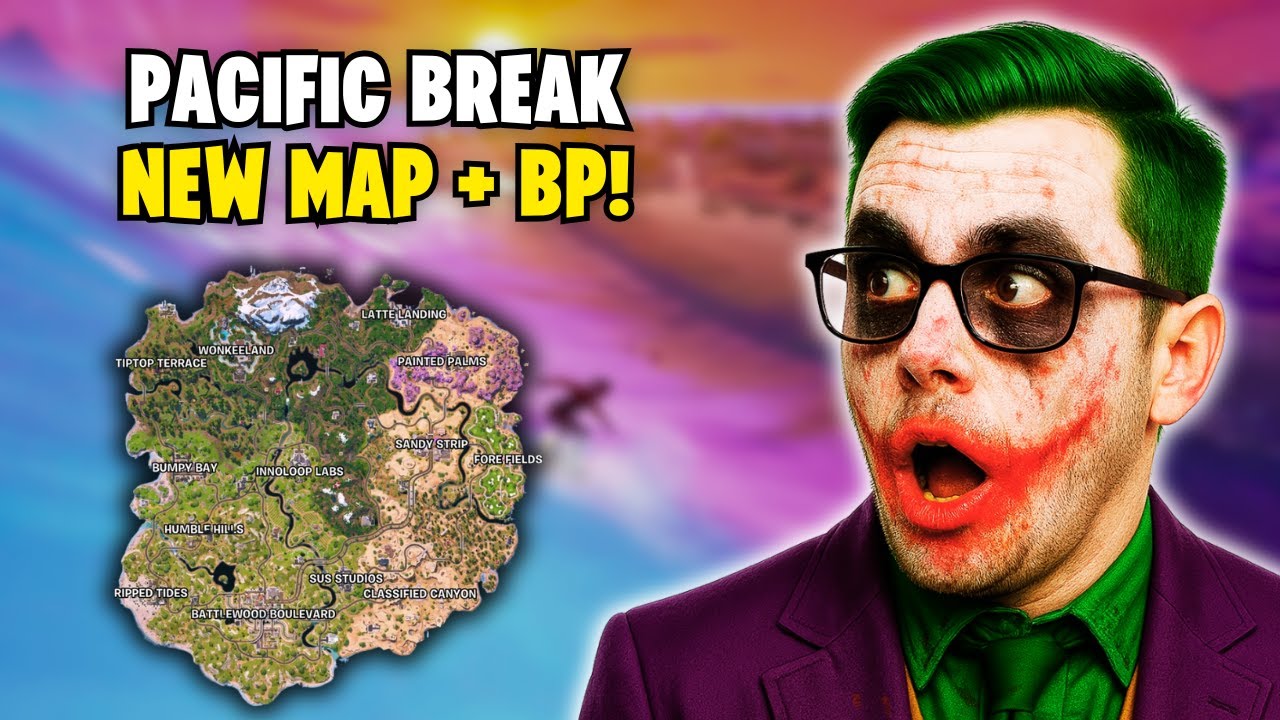 LIVE FORTNITE PACIFIC BREAK CHAPTER 7 OUT NOW! NEW MAP, OCEAN MECHANICS ...