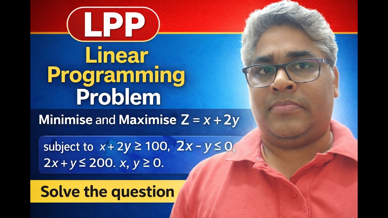 Class 12 LPP (Linear programming problem)|Important Question for Board ...
