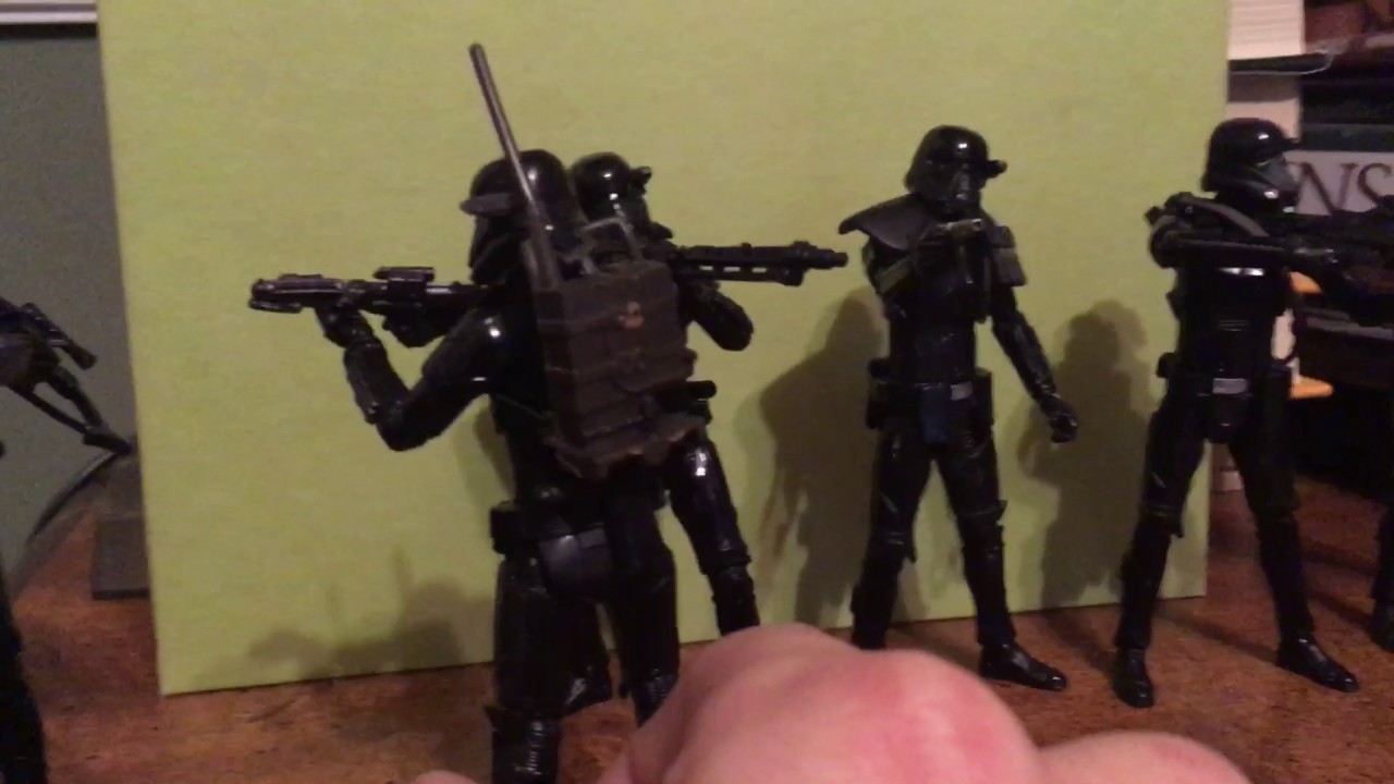 Star Wars 3.75 Death trooper reaper squad "customs" - YouTube