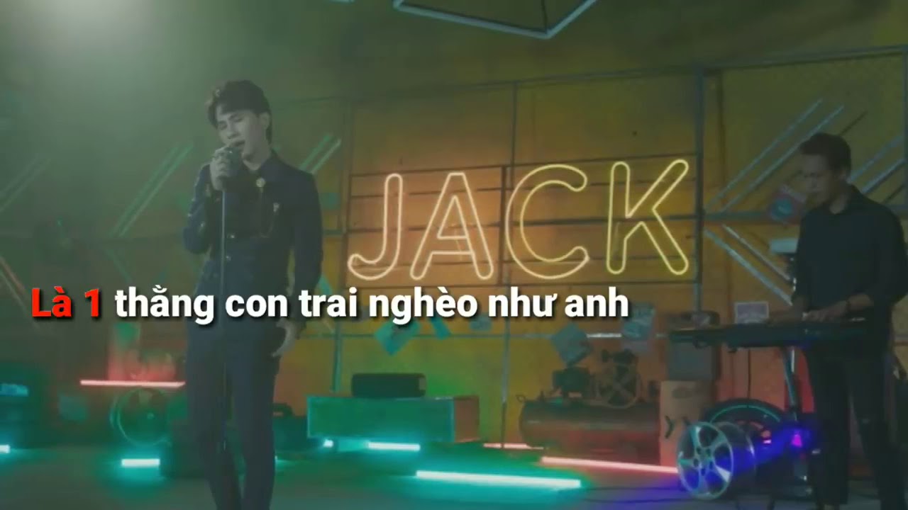 là 1 thằng con trai karaoke - Jack - YouTube