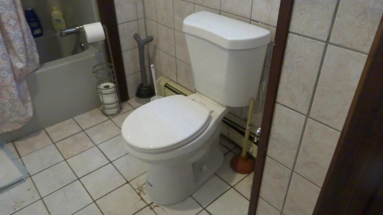 TOILET LEAKING BADLY TOTAL HACK JOB FROM HELL - YouTube